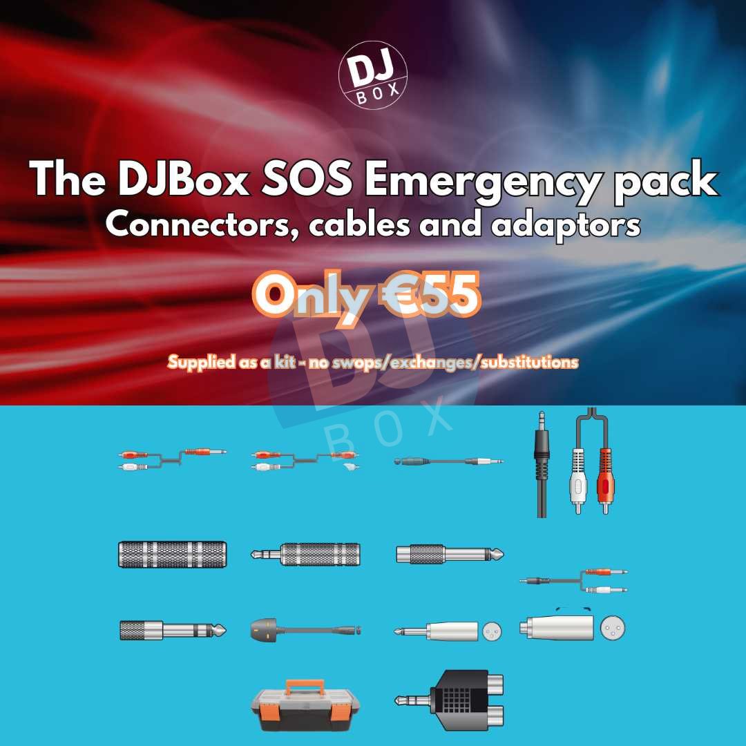DJbox.ie DJ Shop Djbox.ie SOS Emergency kit - connectors,