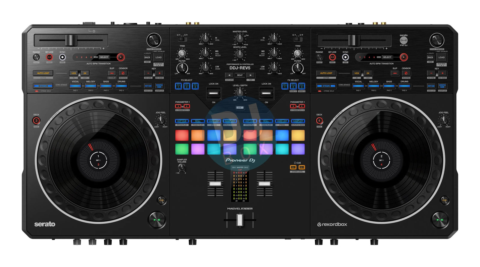 Pioneer DJ DDJ-Rev5 DJ Controller - DJbox.ie DJ Shop