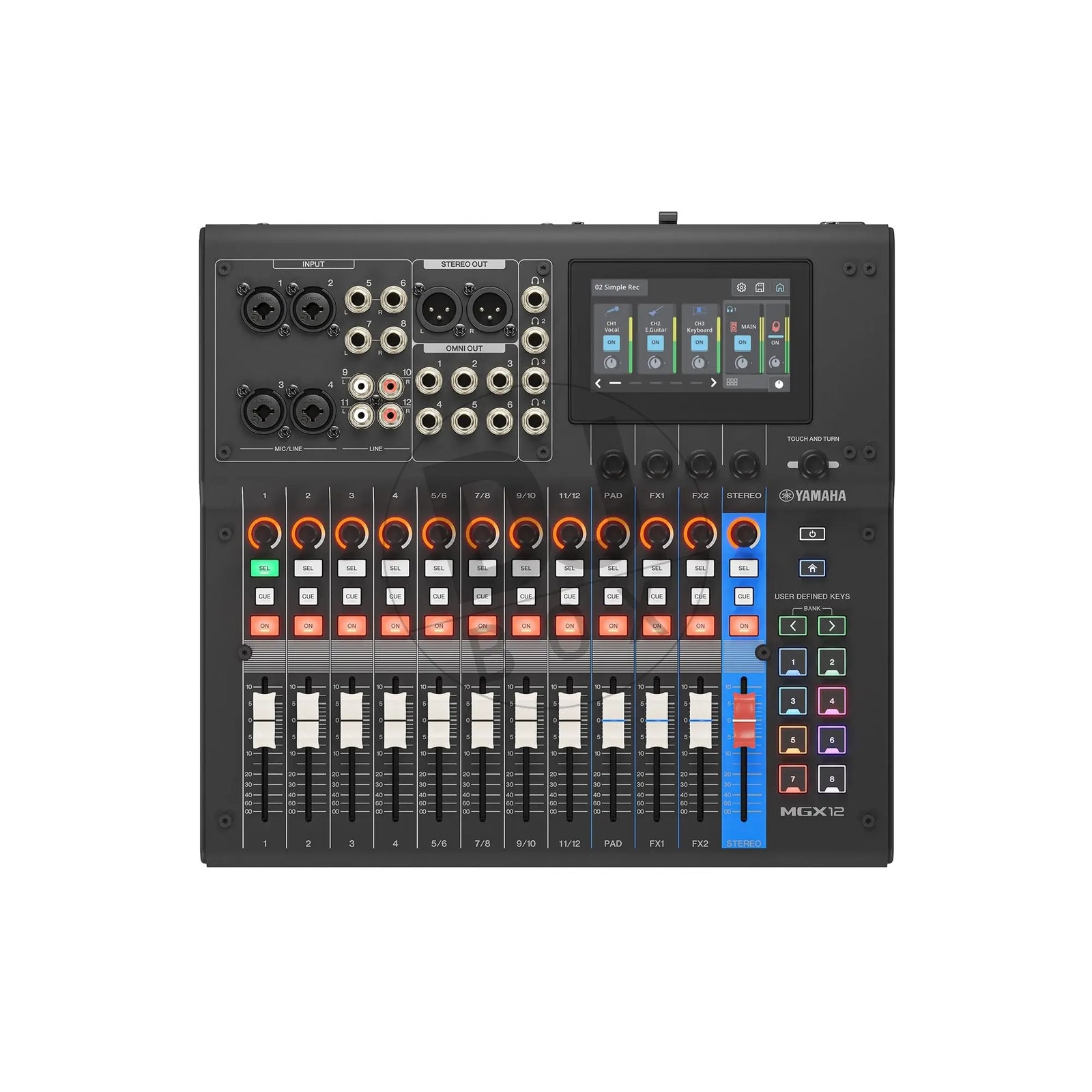 Yamaha Yamaha MGX12 18-Channel Digital Mixing Console - DJbox.ie DJ