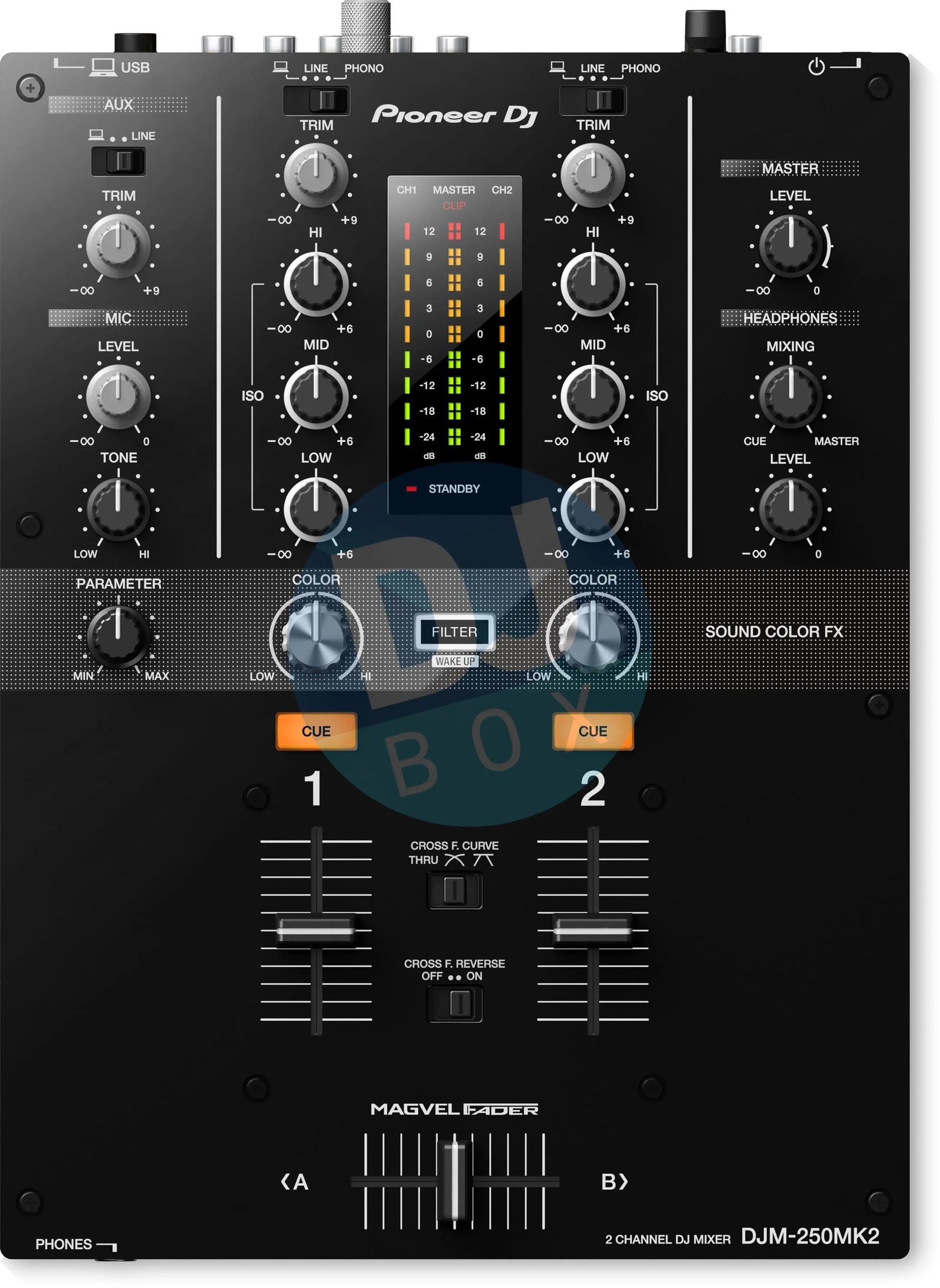 Pioneer DJ DJM-250 MK2 at DJbox.ie DJ Shop